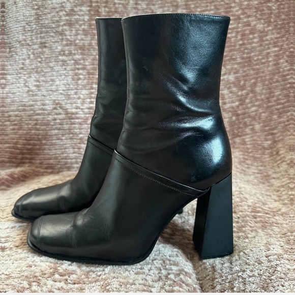 bebe | Shoes | Bebe Vintage Leather Ankle Boots | Poshmark
